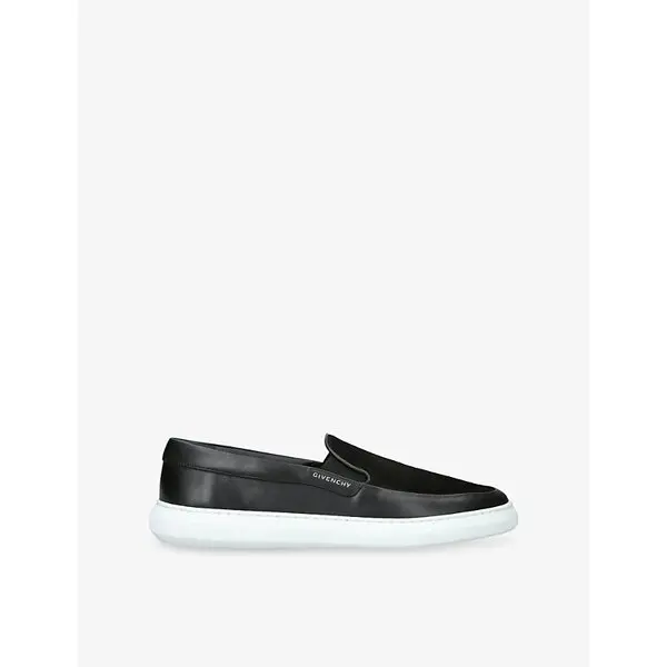 Givenchy Leather Low-Top Slip-Ons In Black - 30% Off  display picture 1