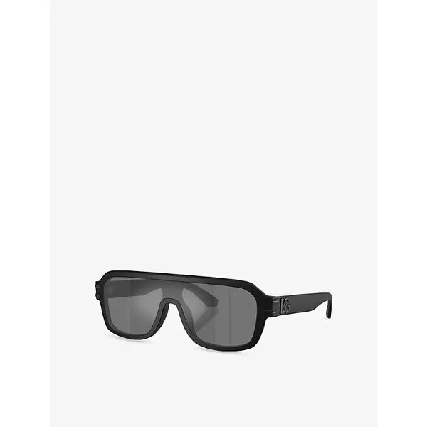Dolce & Gabbana Pilot-frame Acetate Sunglasses
