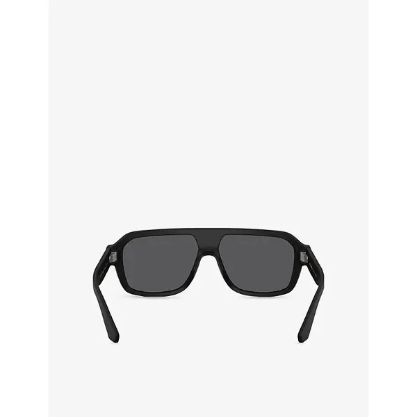 Dolce & Gabbana Pilot-frame Acetate Sunglasses