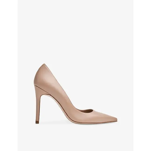 LK BENNETT Leather Pointed-toe Courts