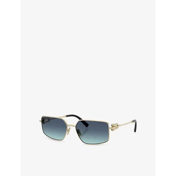 Tiffany & Co. Rectangle Full Rim Sunglasses