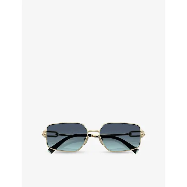 Tiffany & Co. Rectangle Full Rim Sunglasses
