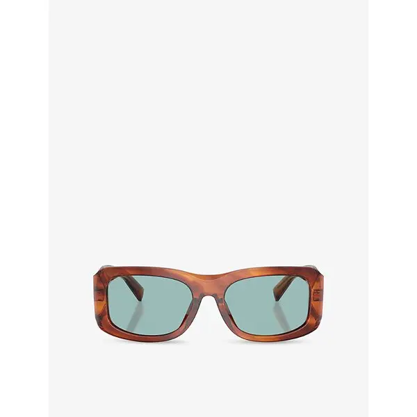 Dolce & Gabbana Dg4503 Rectangular Sunglasses - Brown
