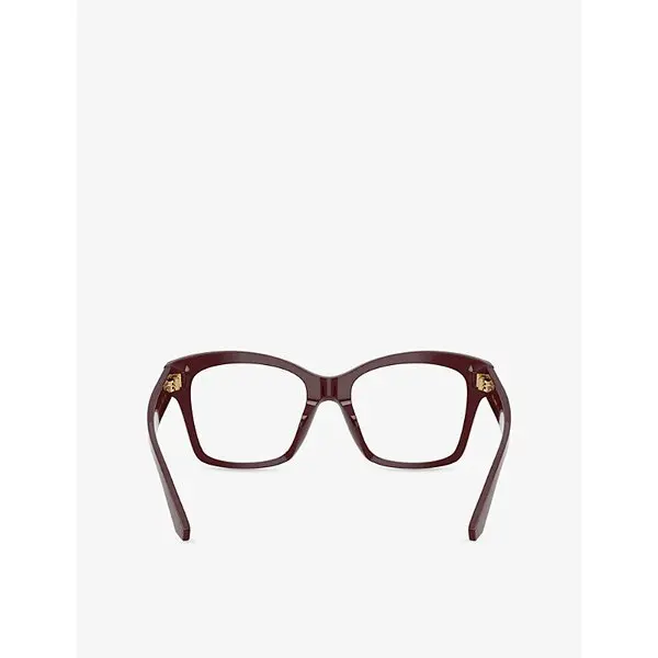 Dolce & Gabbana Dg3419 Square-frame Optical Glasses - Red