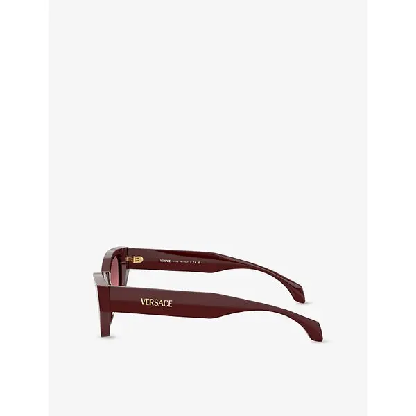 Versace Cat-eye Acetate Sunglasses - Red