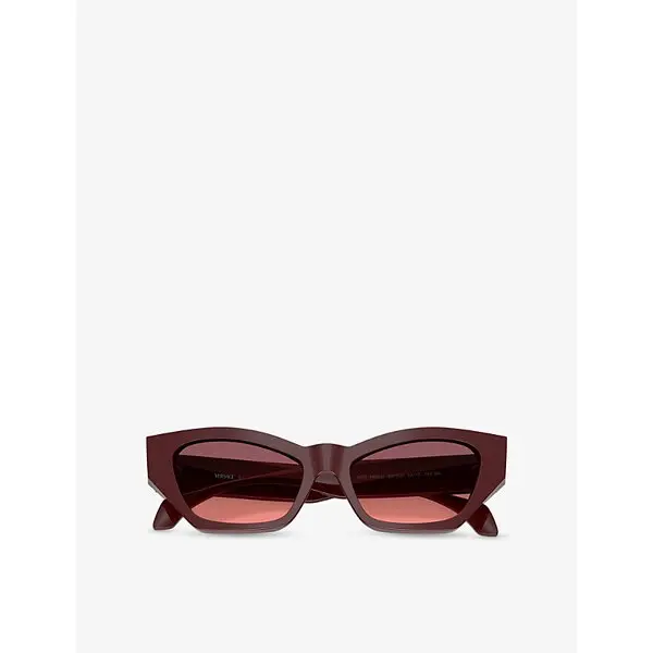 Versace Cat-eye Acetate Sunglasses - Red