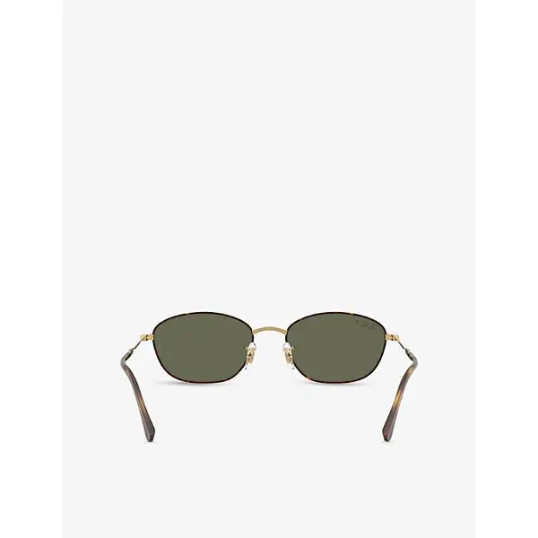Ray-ban Irregular-frame Tortoiseshell Sunglasses - Brown