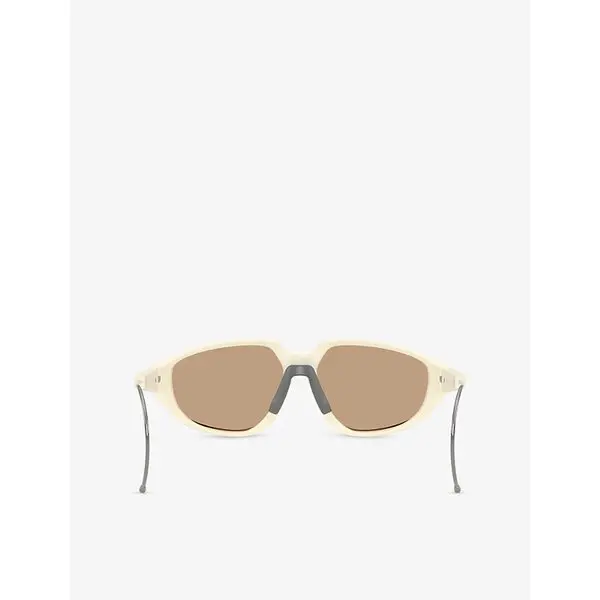 Moncler Laszer Oval-frame Nylon Sunglasses