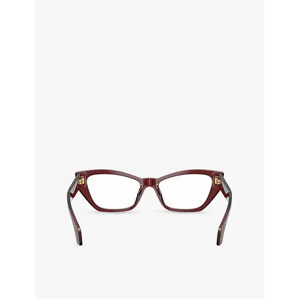 Versace Ve3373u Cat-eye Optical Glasses - Red