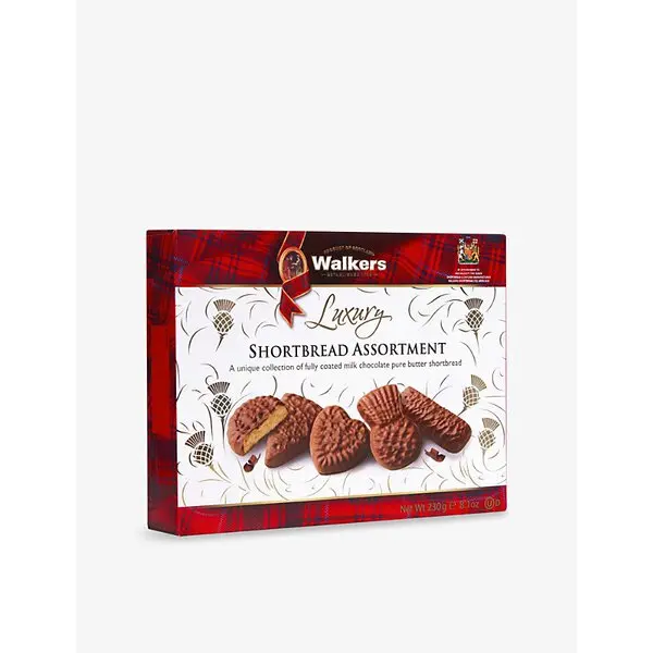WALKERS Luxury Chocolate Shortbread Assortment 300g