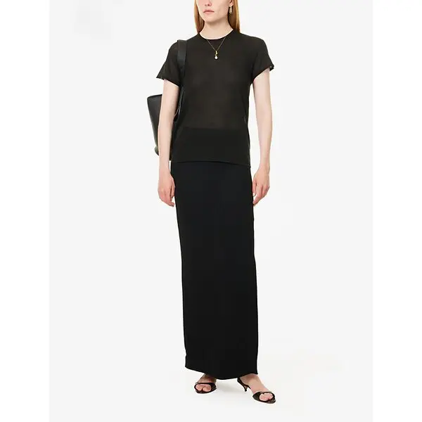TOTEME Knitted Silk Top