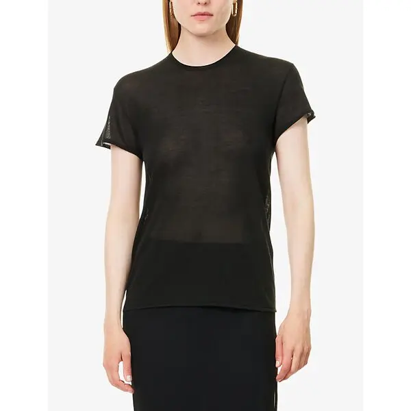 TOTEME Knitted Silk Top