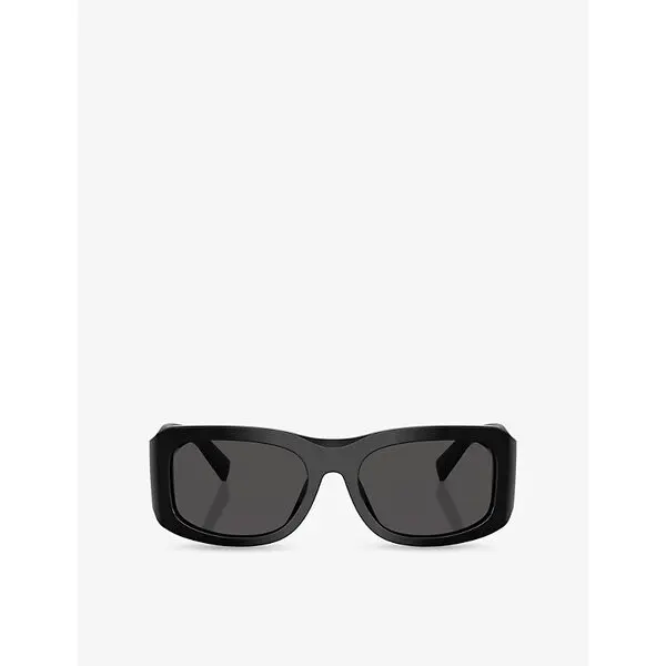 Dolce & Gabbana Rectangular-frame Sunglasses - Black