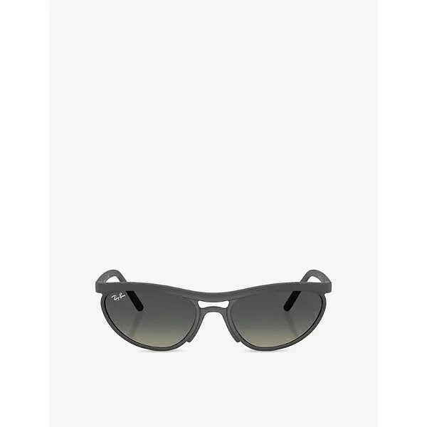 Ray-ban Predator Liteforce Pillow-frame Sunglasses - Grey
