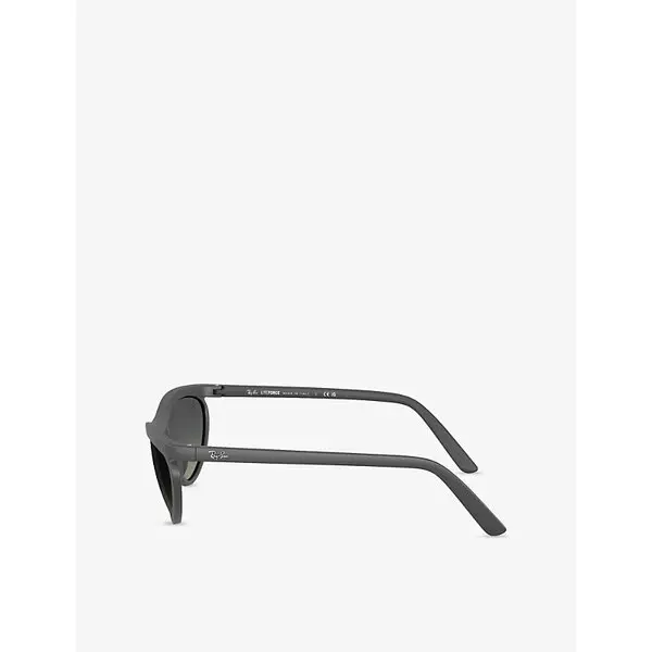 Ray-ban Predator Liteforce Pillow-frame Sunglasses - Grey