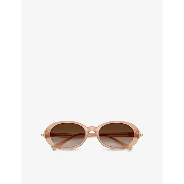 Tiffany & Co. Round-frame Acetate Sunglasses