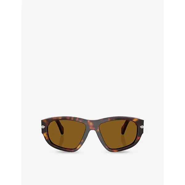 Persol Po 0050s Square-frame Sunglasses - Brown