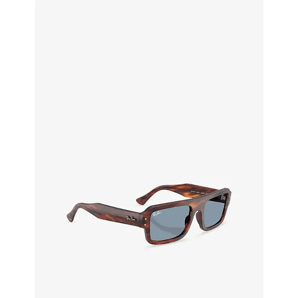 Ray-ban Rectangle Sunglasses - Brown