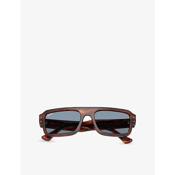 Ray-ban Rectangle Sunglasses - Brown
