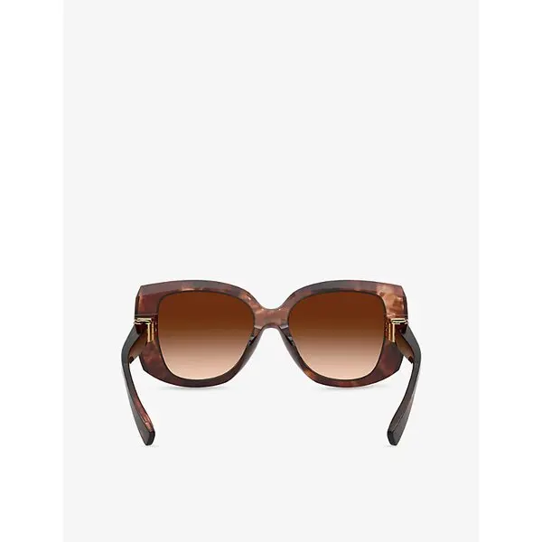 Dolce & Gabbana Dg4495 Square-frame Sunglasses - Red