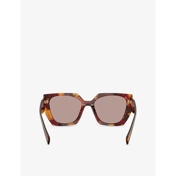 Prada Pr 15ws Rectangle-frame Sunglasses