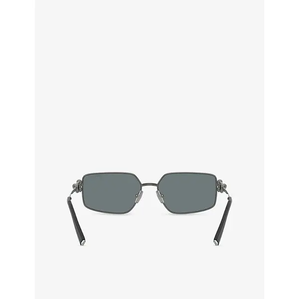 Tiffany & Co. Tf3111 Rectangle Metal Sunglasses