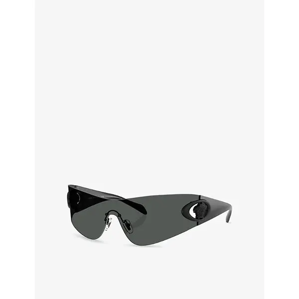 Versace Ve2280 Shield-frame Sunglasses