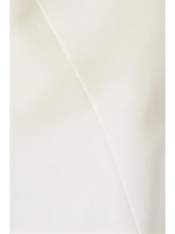 Rick Owens Strapless Wool-blend Crepe Gown