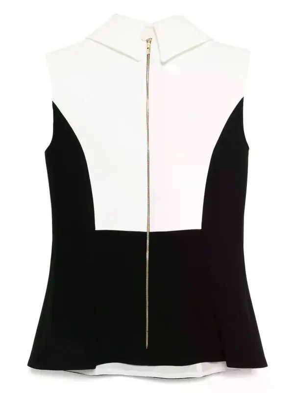 ISABEL SANCHIS Necktie Sleeveless Top