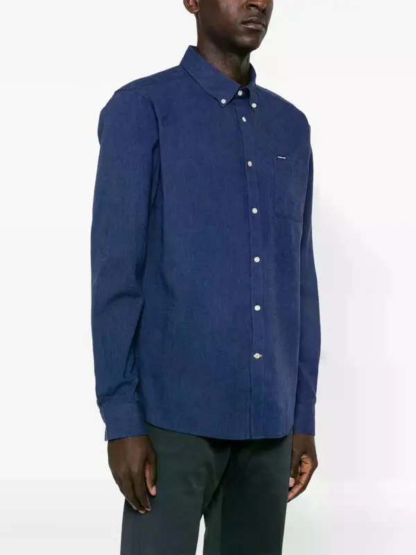 Barbour Chest-pocket Linen-blend Shirt