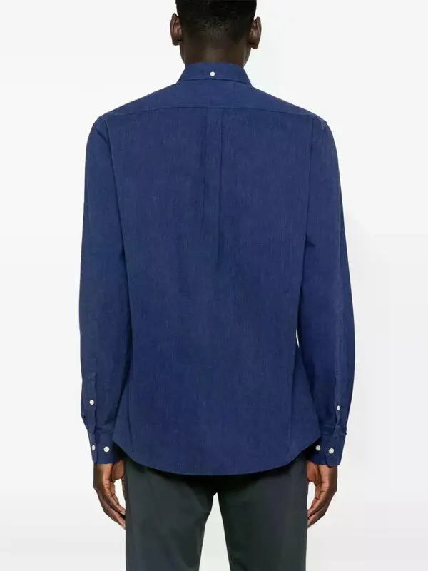 Barbour Chest-pocket Linen-blend Shirt
