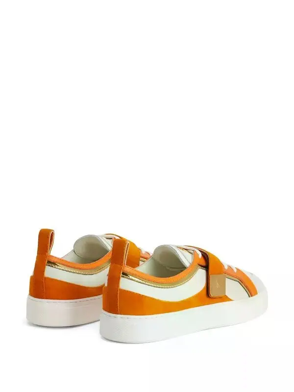 GIUSEPPE ZANOTTI Zenas Low-top Sneakers - Orange