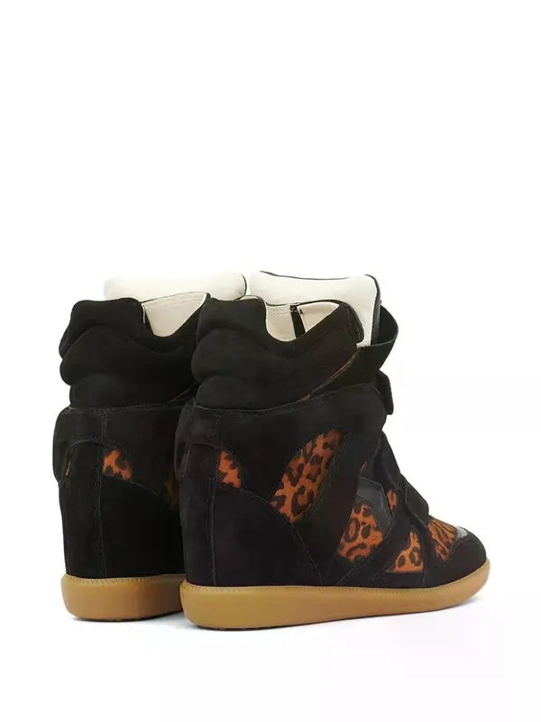 Isabel Marant Étoile Bekett Wedge Sneakers - Brown