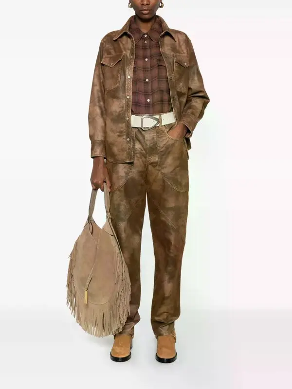 MARANT ETOILE Karima Shirt - Brown