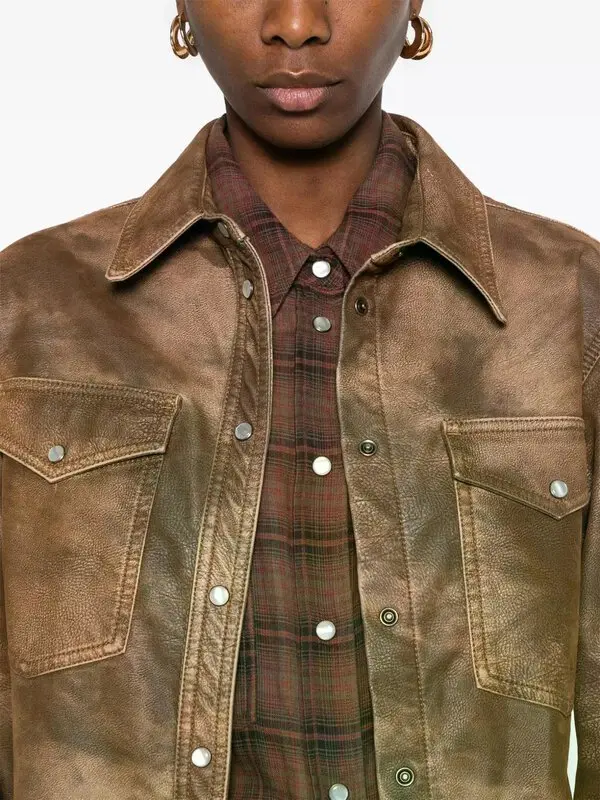 MARANT ETOILE Karima Shirt - Brown