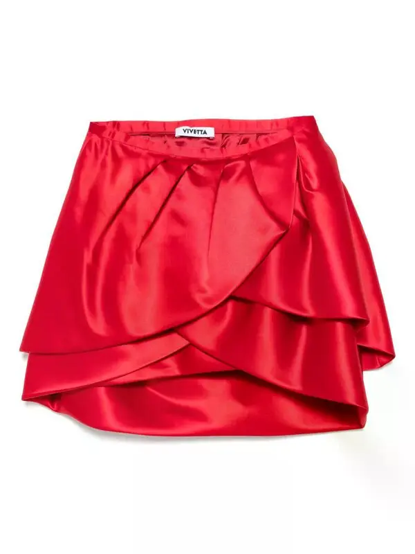 Vivetta A-line Mini Skirt - Red