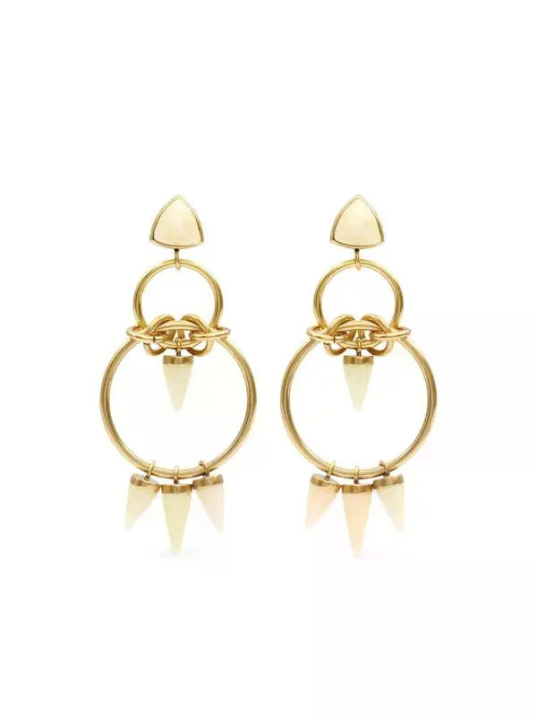 Isabel Marant Drop Earrings - Gold