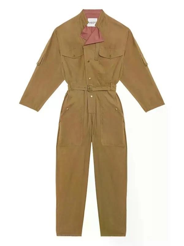 MARANT ETOILE Dahona Jumpsuit - Green