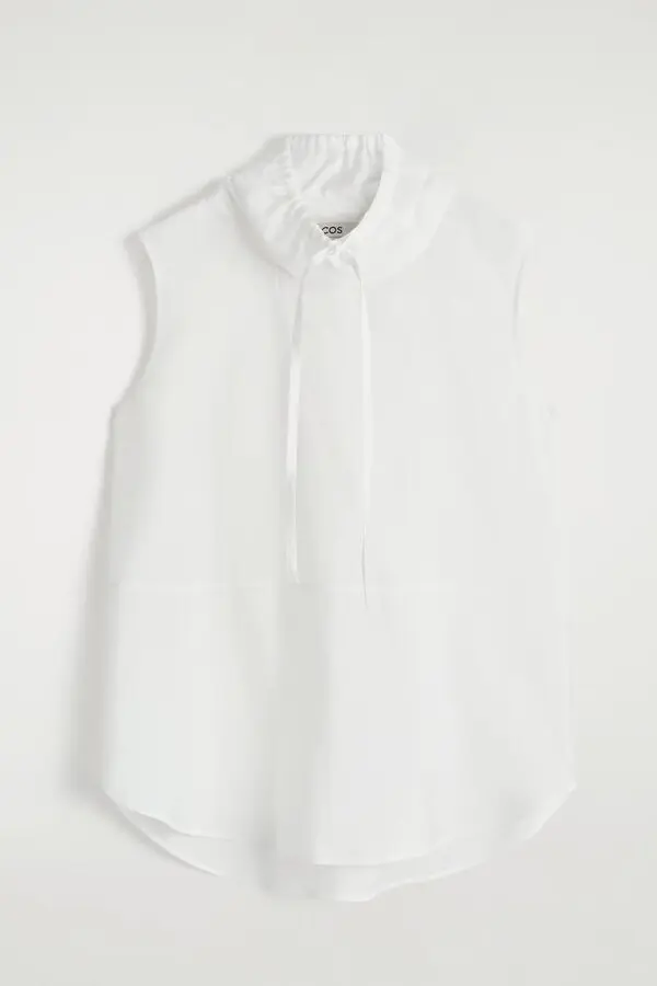 Cos Drawstring Sleeveless Top