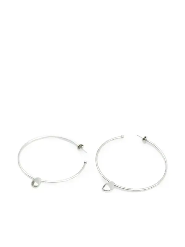 Isabel Marant Large Hoop Earrings - Silver