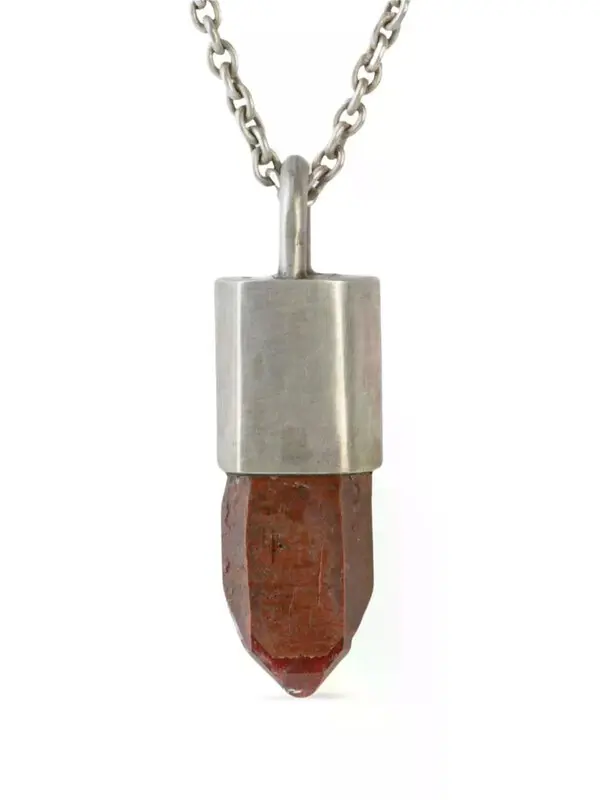 PARTS OF FOUR Iron Quartz Necklace - Silver