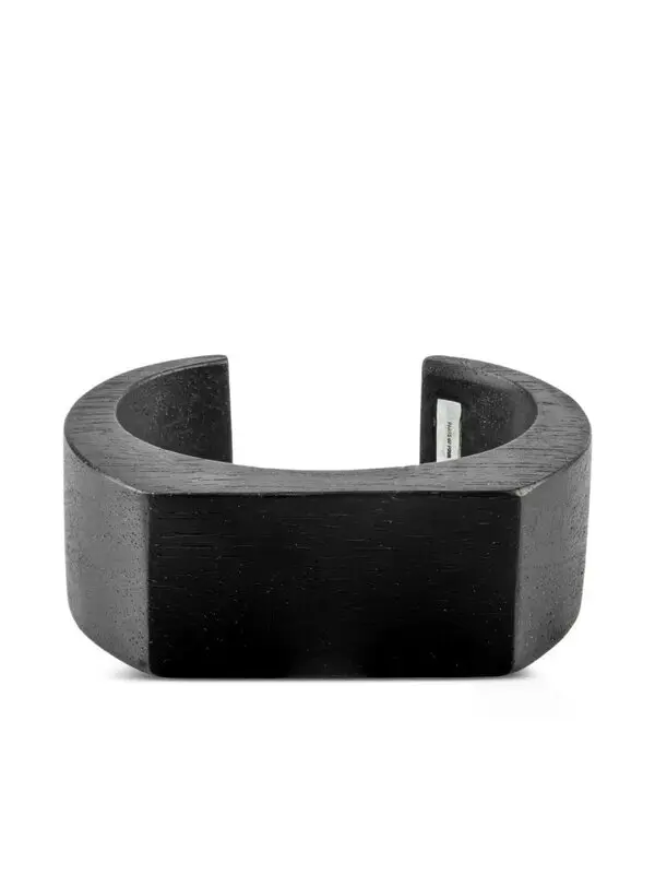 PARTS OF FOUR Crescent Plane Bracelet - Black