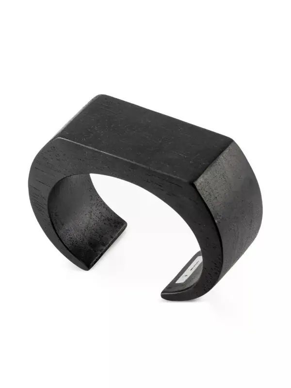 PARTS OF FOUR Crescent Plane Bracelet - Black