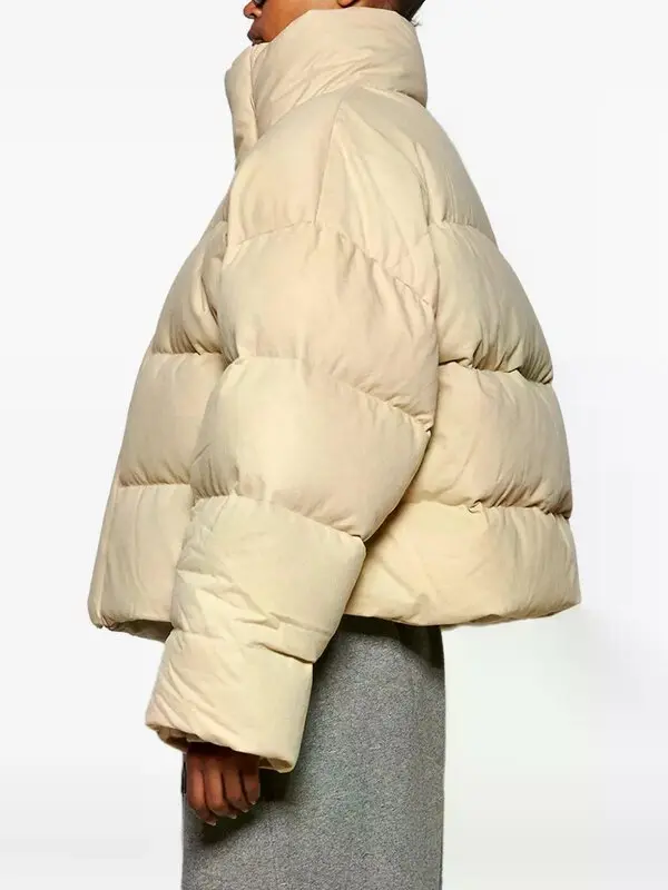 ENTIRE STUDIOS Mml Puffer Cotton Jacket - Neutrals