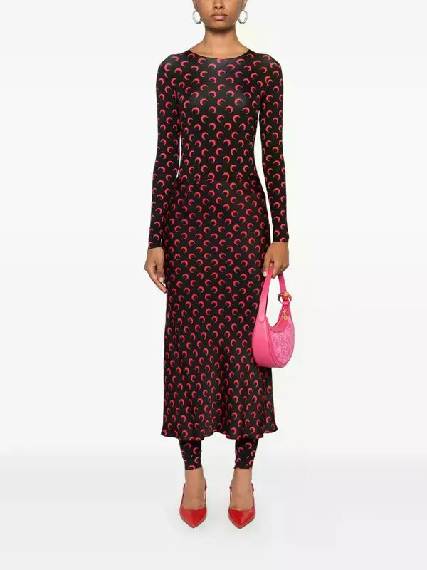 MARINE SERRE Moon-print Jumpsuit