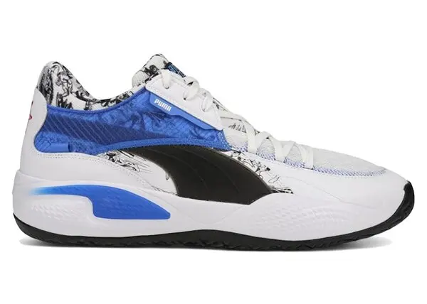 PUMA Court Rider Dc Comics Justice League Sneakers - White/black