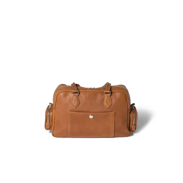 Miu Miu Pocket Nappa Leather Top-handle Bag