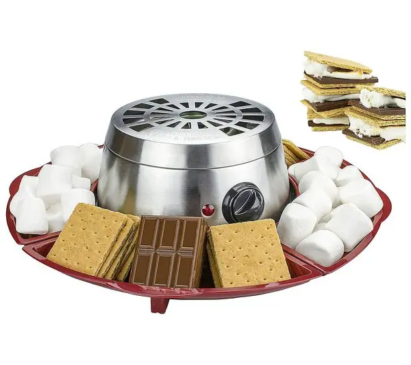 BRENTWOOD Indoor Electric Smores Maker Set