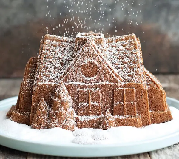 NORDICWARE Gingerbread House Bundt & Tools Set