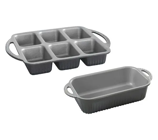 NORDICWARE Procast Loaf & Mini Loaf Set - One-color